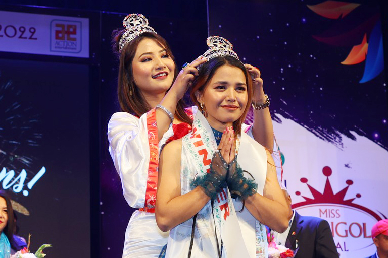 Pasang Dolma wins Miss Mongol Nepal 2022 | Glamour Nepal