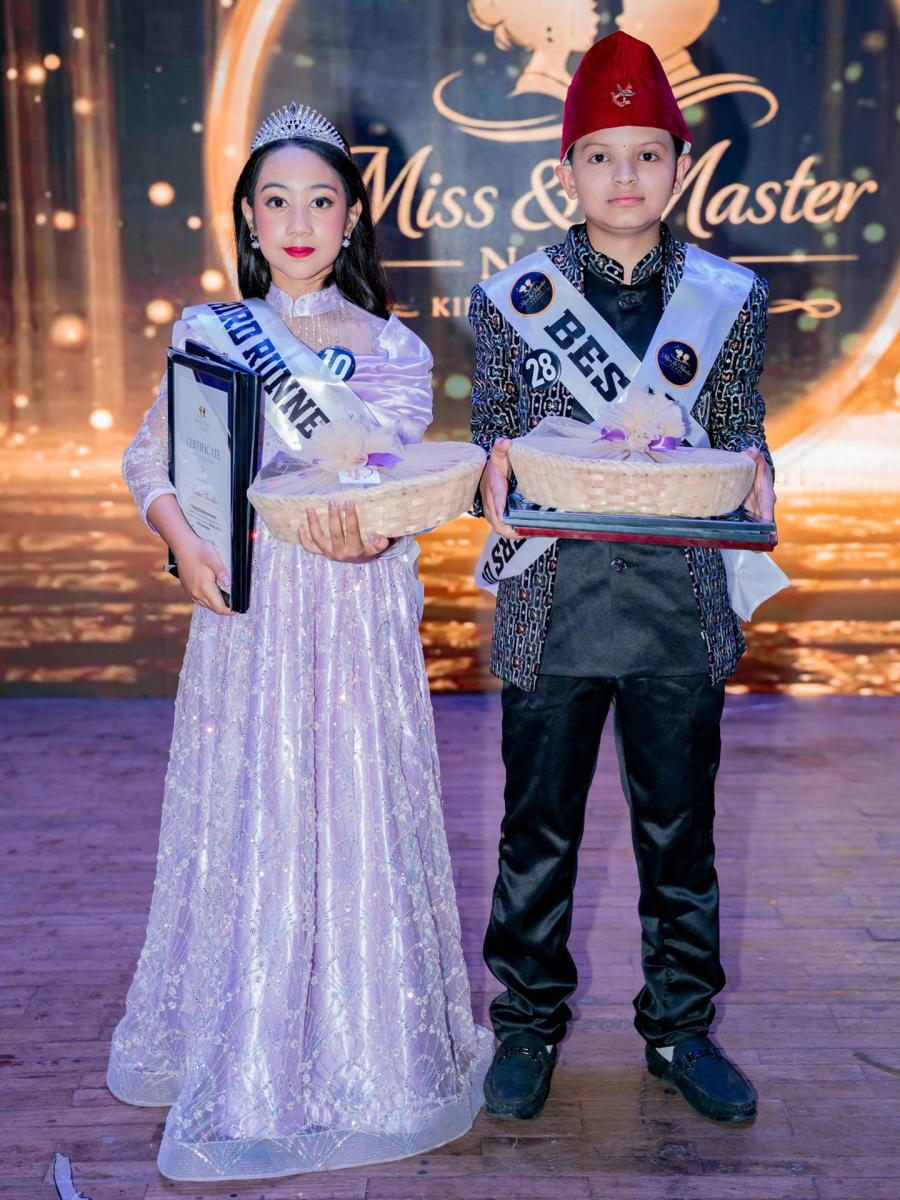 Benika Khadka and Evan Ghale Crowned Winners at Miss and Master Nepal ...